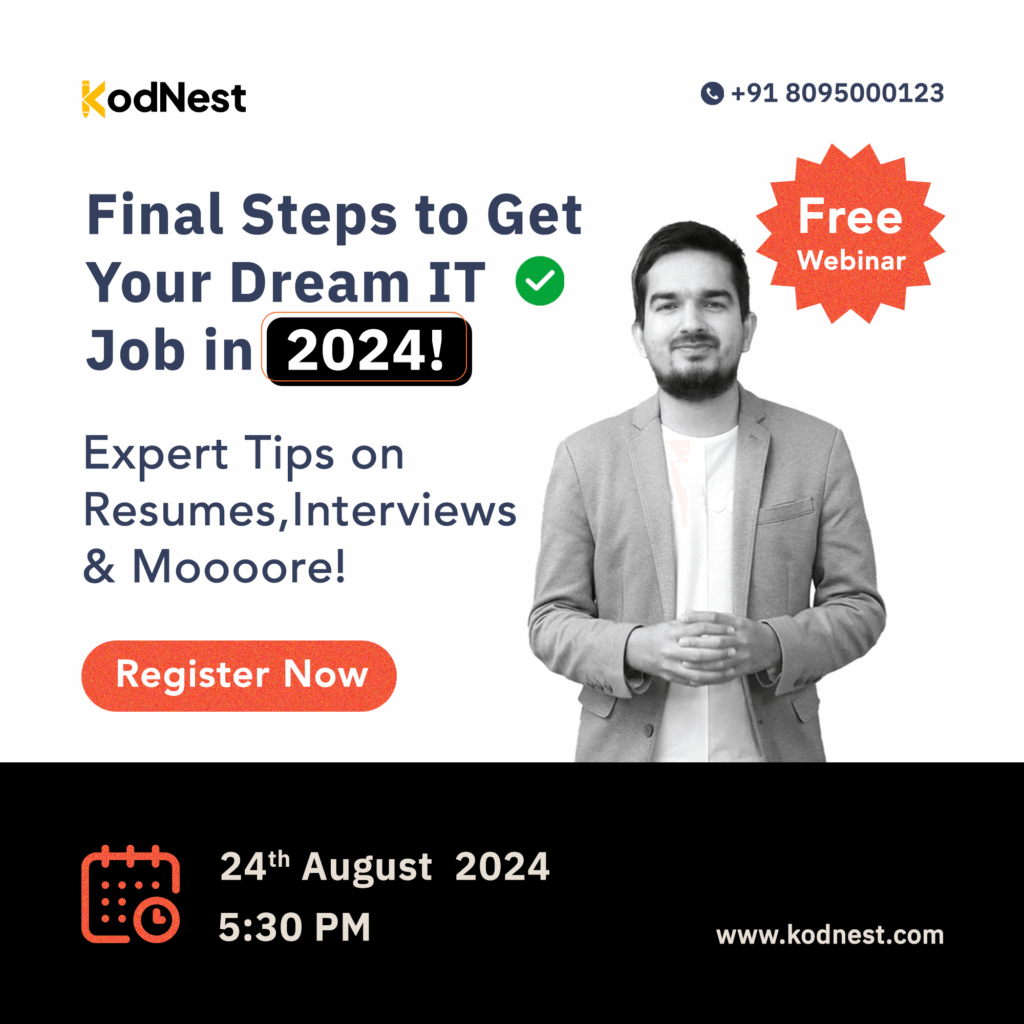 KodNest Webinar 2024 - KodNest